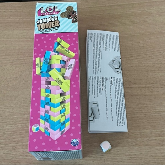 L.O.L. Surprise! | Toys | Lol Surprise Jenga Game With Wooden Pieces ...